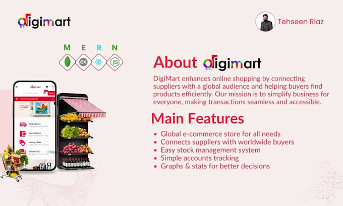 Build a custom mern stack ecommerce website by Dr_tehseen | Fiverr