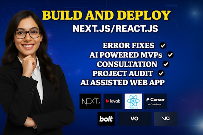 Consertar vibe de build, codificação, ia adorável, dev, webapp, bolt ...