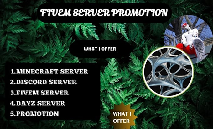 Promote minecraft fivem server promotion, dayz, rust ,discord mass dm ...