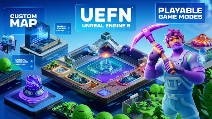 Create a custom fortnite uefn map with verse scripting and unreal ...