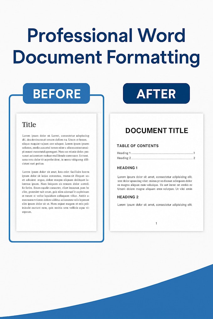 Create and format ms word documents by Shivanshchaudha | Fiverr