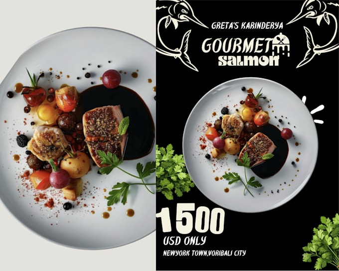 Create attractive food flyer, restaurant poster and social media ads by ...