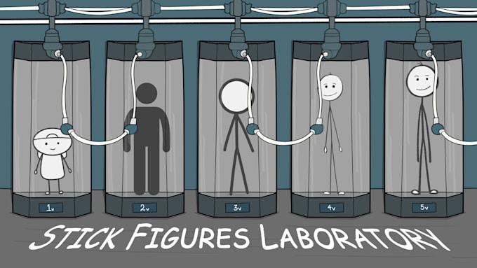 Make viral stick figure animations for youtube shorts and tiktok by Syn ...
