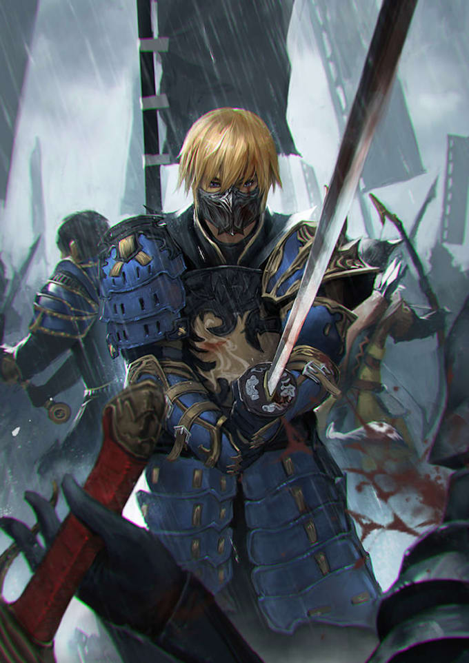 Make fantasy or cyberpunk dnd concept art illustration by Tobpole | Fiverr