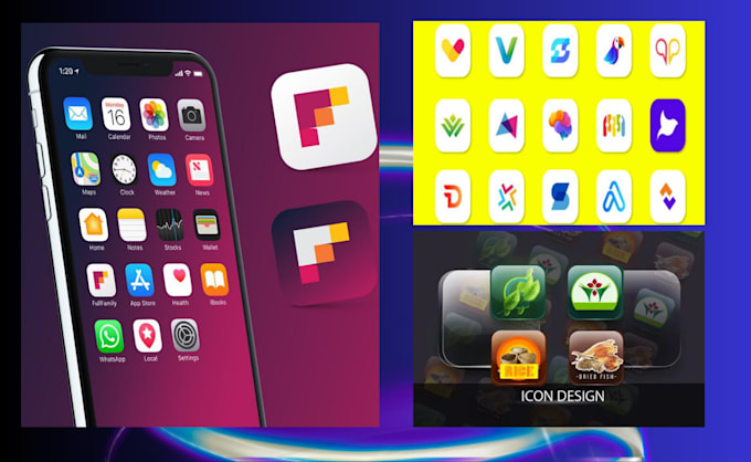 Design favicon, app icon or logo for website and android by ...