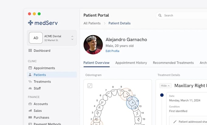 Create a doctor website or hospital website with patient portal ...