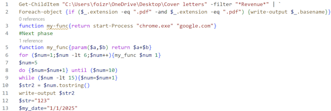 Automate file management using powershell by Foizrah | Fiverr