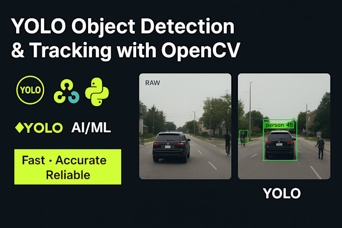 Deliver high quality yolo object detection tracking with opencv by ...