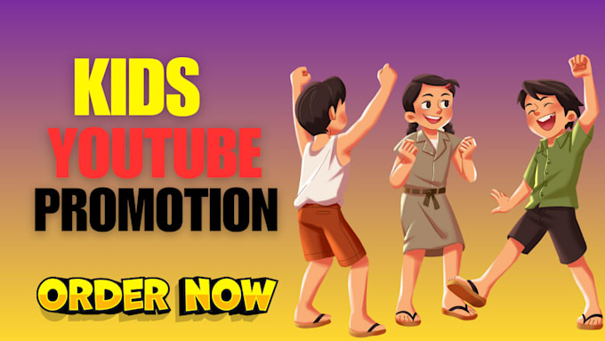 Do organic kids channel promotion super fast kids youtube video ...