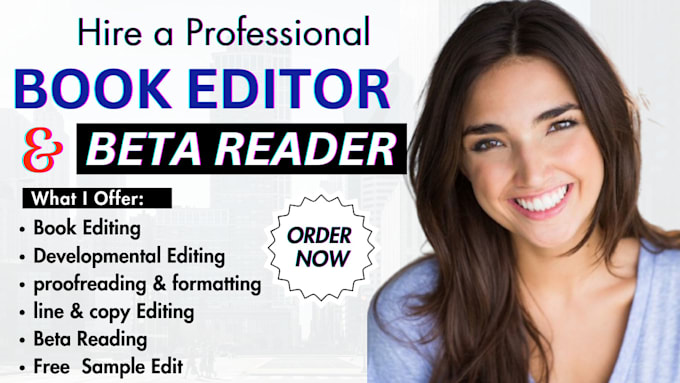 Beta read, proofread romance, memoir, fantasy, novel, book editor for ...