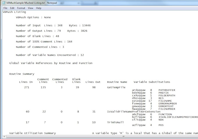 Obfuscate excel vba code including public variables and constants by Williamcv | Fiverr