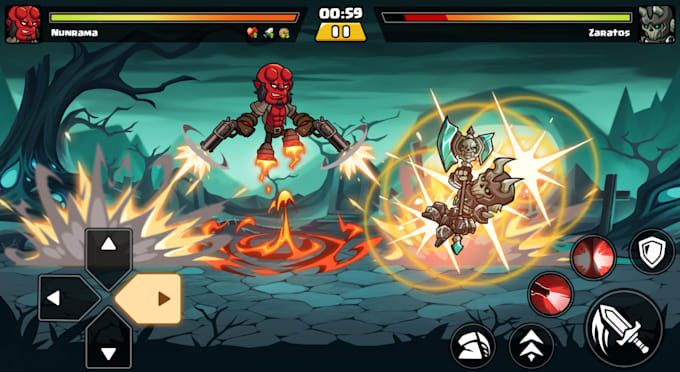 Make 2d game for roguelike, action combat, dungeon, adventures or ...