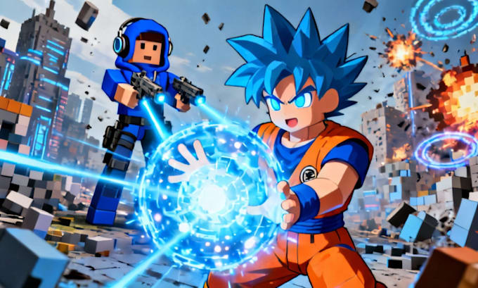 Create roblox gfx thumbnail, anime gfx, anime pfp manhwa youtube ...