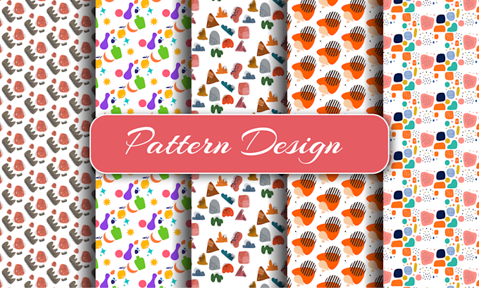 Design seamless clothing patterns by Graphycian | Fiverr