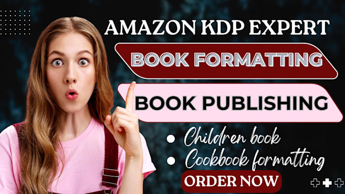 Book formatting for amazon kdp cookbook formatting kdp children book ...