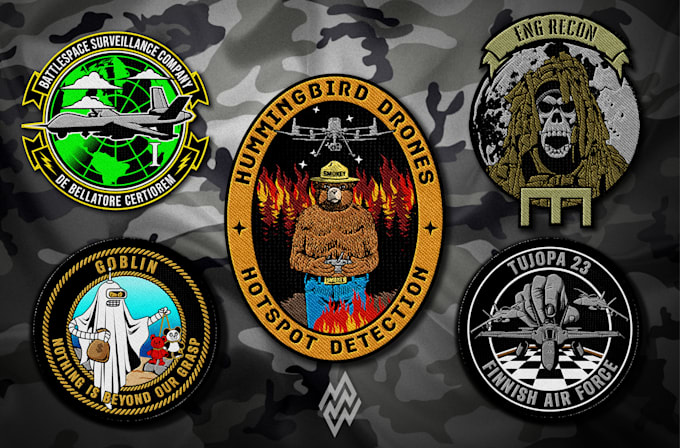 Design stunning military patch, logo and badge by Andris_aan | Fiverr