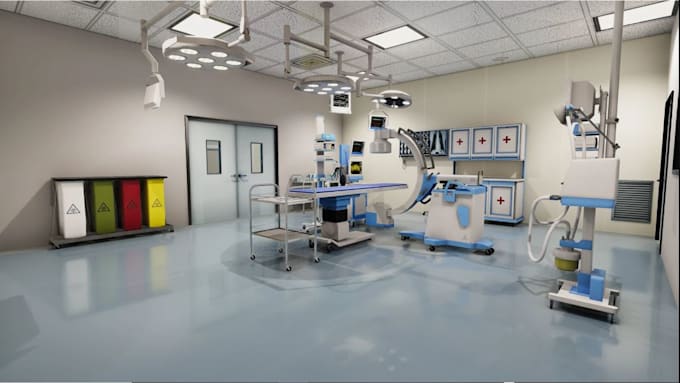 Redesign hospitals interior, medical clinic, reception pharmacy ...