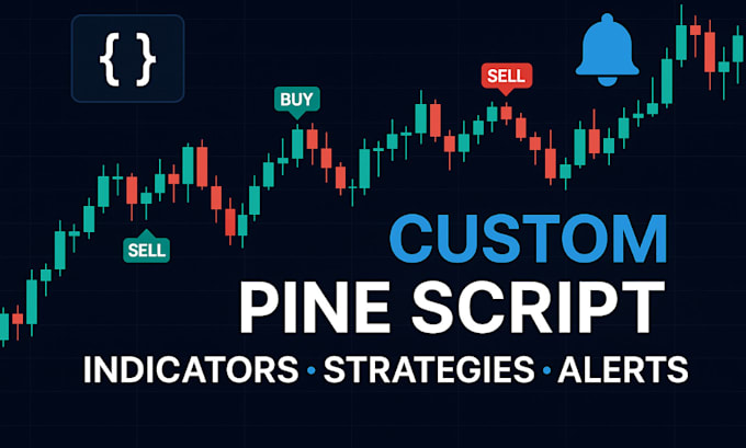 Code tradingview pinescript indicator strategy signal alert in pine script by Archicomi | Fiverr