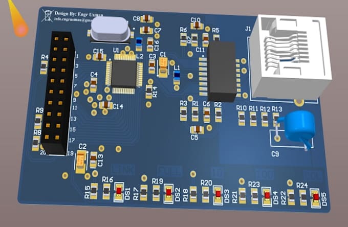 Do pcb board, pcb design, pcb schematic, hardware design using altium ...