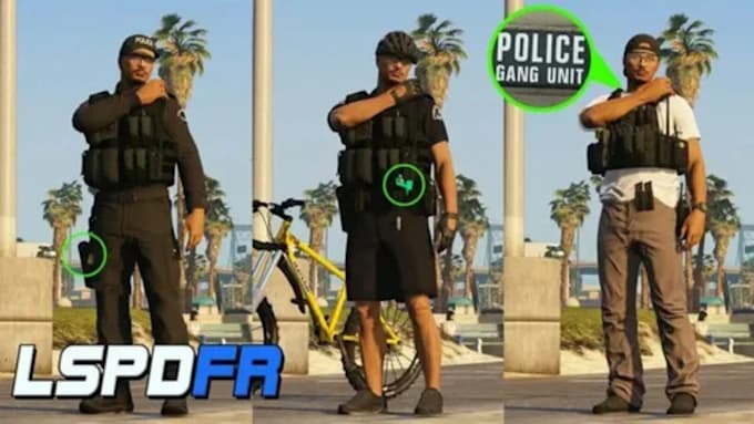 Modelo 3d personalizado, eup y ropa personalizada para gta 5 y fivem