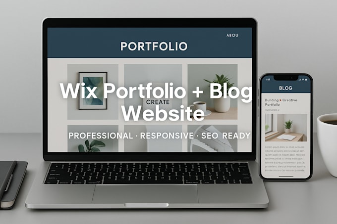 Design a professional wix portfolio and blog website to showcase your brand by Jenny_d080 | Fiverr