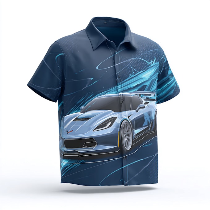 Create custom racing shirt design with your car by Kashaylalark | Fiverr