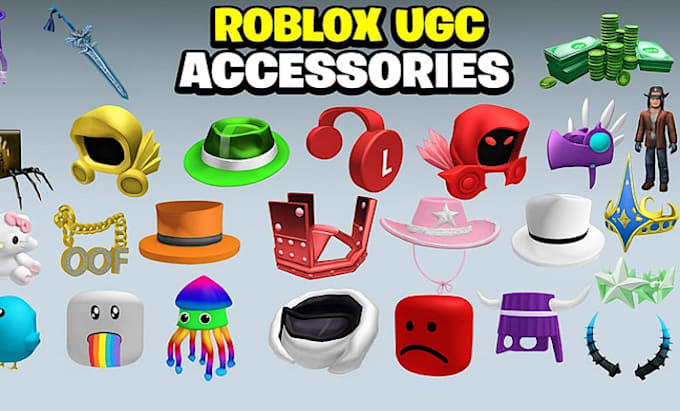 Design 3d roblox ugc accessories, roblox hair map, ugc model, roblox ...