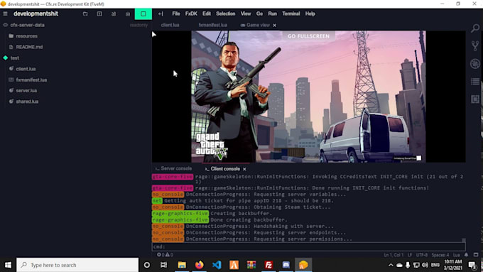 Create custom scripts mlos map mods and hud or ui for fivem servers by Frank10201 | Fiverr