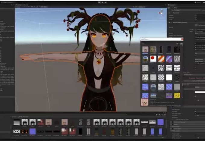 Edit and upload vrchat avatar dps gogoloco toggles outfits vrchat booth ...