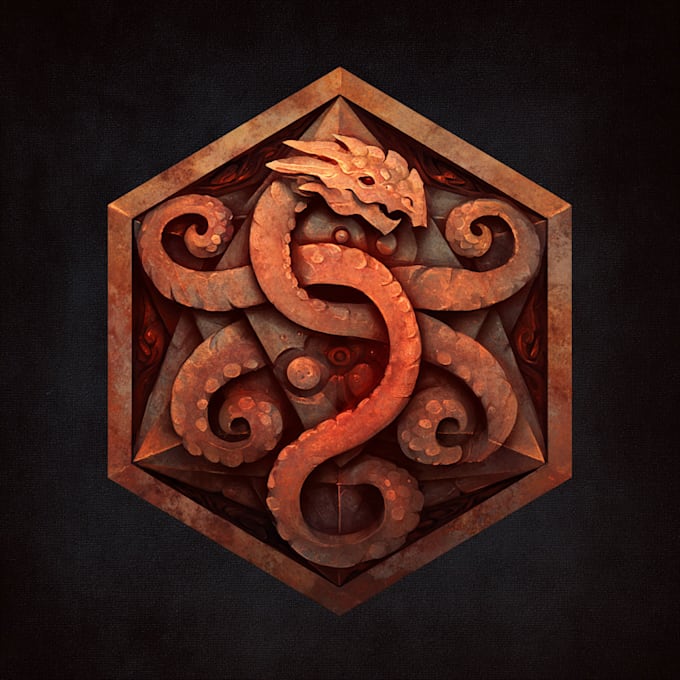 Make a custom dnd, fantasy, sci fi, rpg animated game logo by Gaelevesa ...