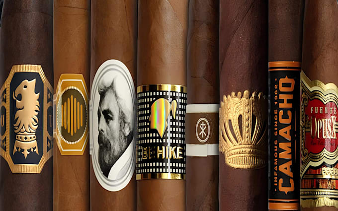 Do modern cigar brands, cigar box, cigar logo and cigar labels design ...