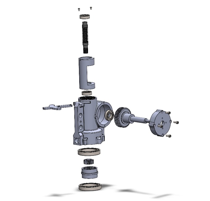 Create 3d cad models, assemblies, and technical drawings by Taha_co ...