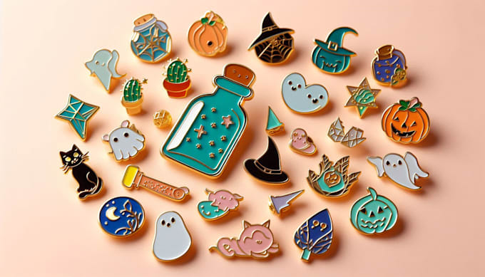 Create enamel pin artwork with fast delivery in 24h by Marwadesigns7 ...