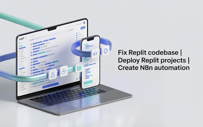 Arreglar base de código de replit, desplegar proyectos de replit, crear automatización replit n8n