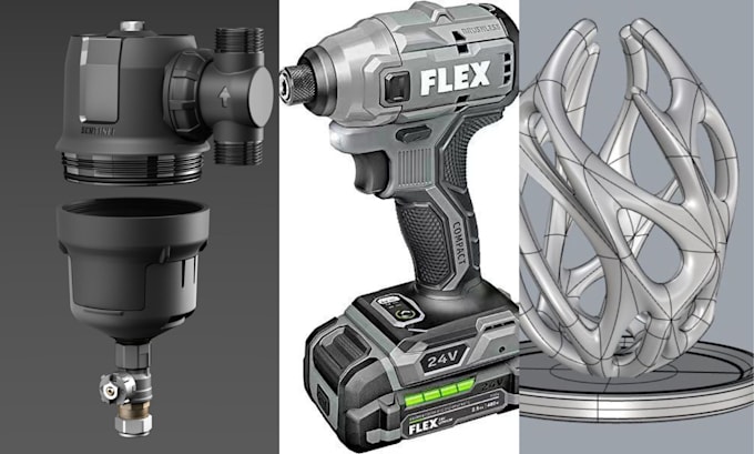 Design 3d product modelling, 3d cad design, product design and ...