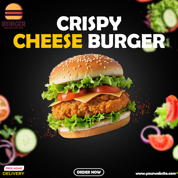 Design creative food poster designs for restaurants by Hussam_suhail ...