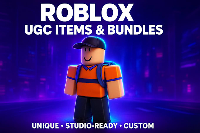 Design unique roblox ugc items, avatar clothing, and bundles by Bright ...