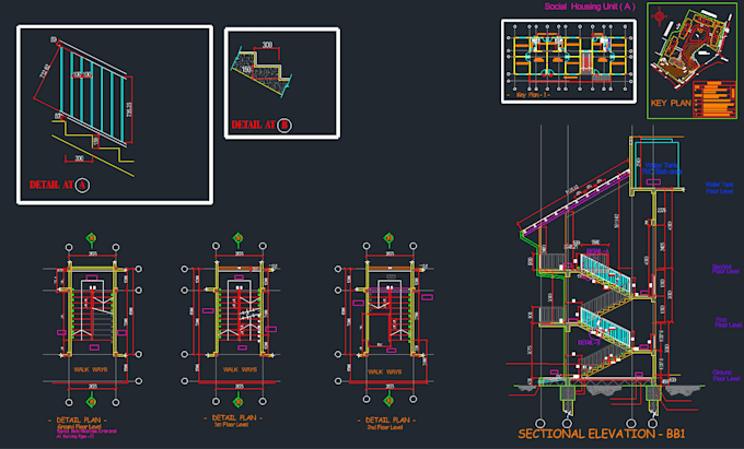 Create professional autocad architectural drawings by Hansa_designs ...