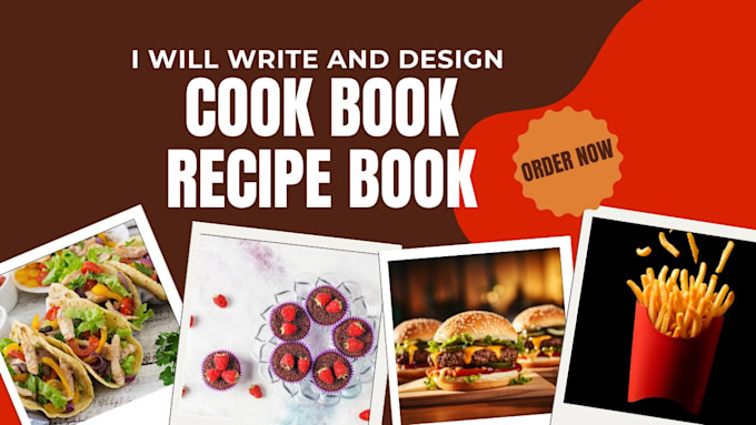 Write design format ebook recipe cookbook meal plan recipe book cover ...