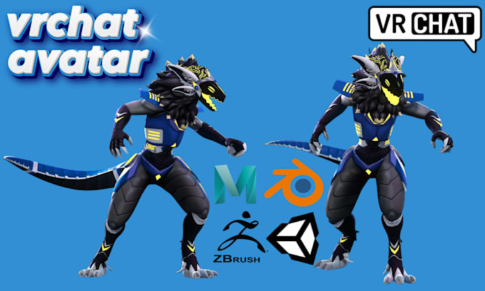 Do custom 3d vrchat avatar vtuber model realistic nsfw vr character vrc ...
