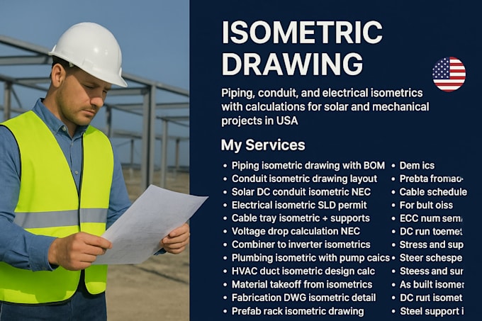 Do isometric drawing piping conduit solar calculation permit usa nec by ...