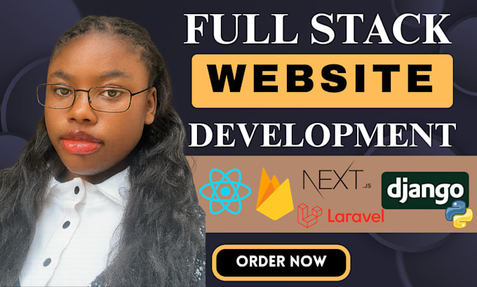Develop full stack websites using nextjs, django, reactjs, firebase ...
