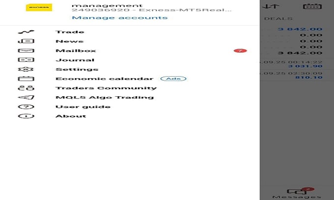 Deliver account management mt4 account mt5 account management account ...