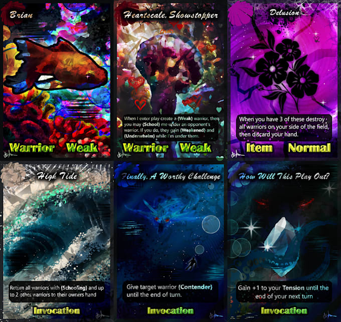 Create your ttrpg card cover by Bycubedseven | Fiverr