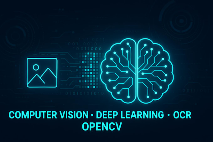 Do computer vision image processing deep machine learning in python ocr opencv by Bilindra | Fiverr