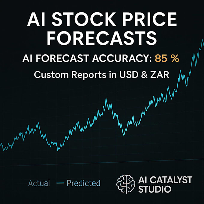 Provide ai stock price forecasts with 85 percent accuracy nyse, nasdaq ...