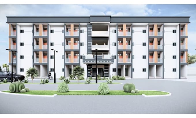 Design 3d school building, school lab, library, hostel, lecture hall ...