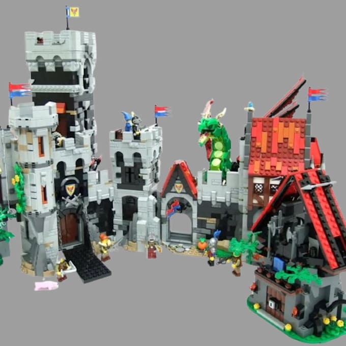 Custom lego moc cars technic models with 3d rendering xml part list ...