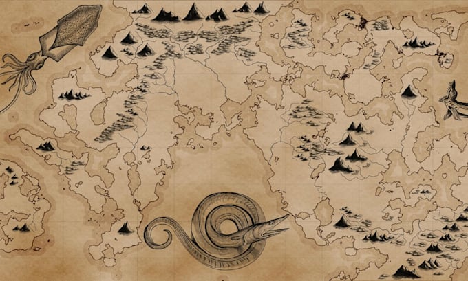 Do fantasy map dnd map isometric map vector map illustration aerial map ...