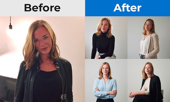 Transform your photos into professional linkedin headshots by Vexa_nove ...